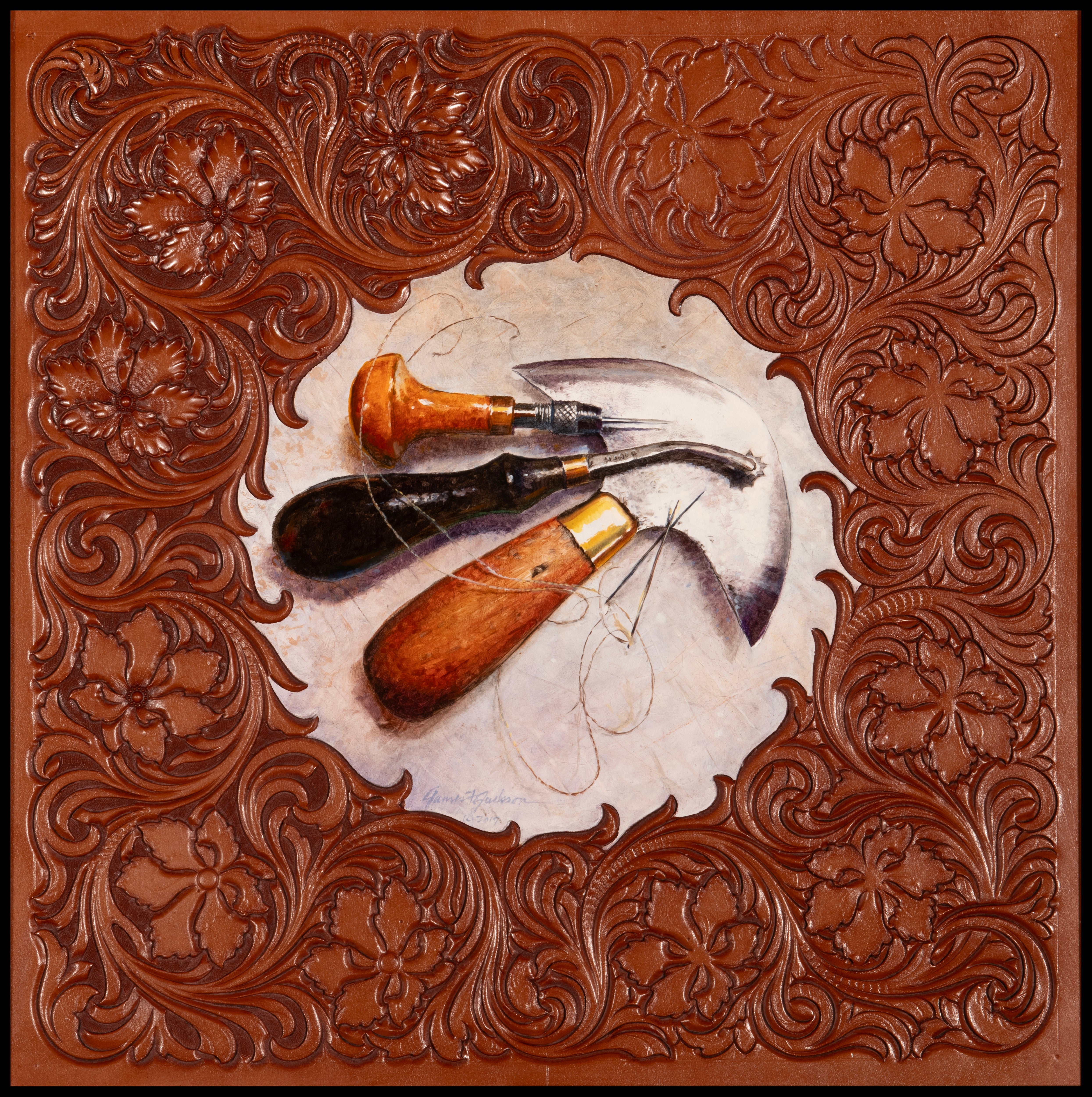 James F. Jackson: Legacy in Art and Leather – The Brinton Museum Store