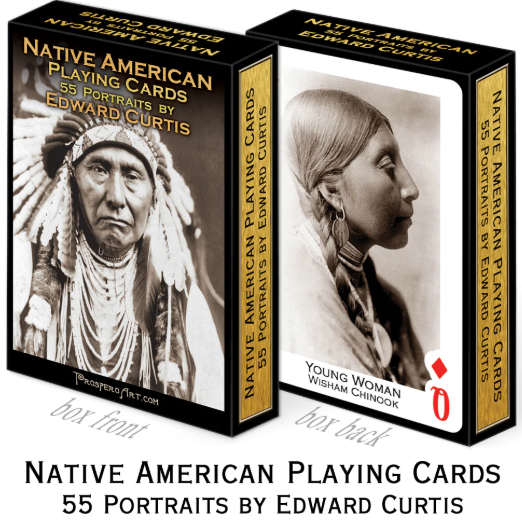 Native American Solo Playing Cards - Edward Curtis – The Brinton Museum ...